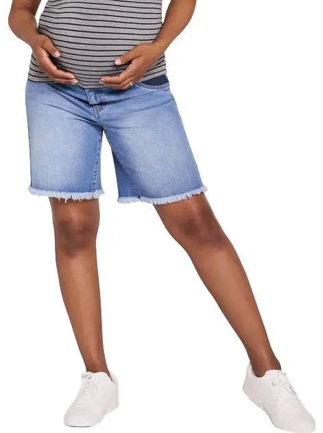 Motherhood Maternity Denim Shorts - Beth Medium Wash