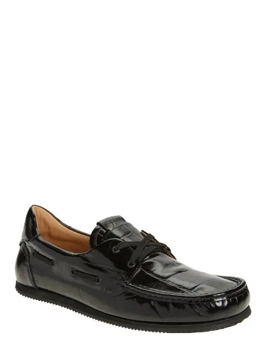 Jacquemus The Batto Boat Shoe - Black 990