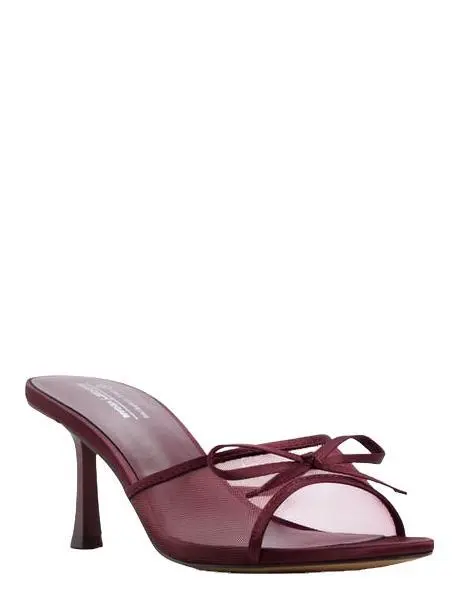 CALL IT SPRING BY ALDO Call It Spring Bettie Bow Slide Sandal - Bordo