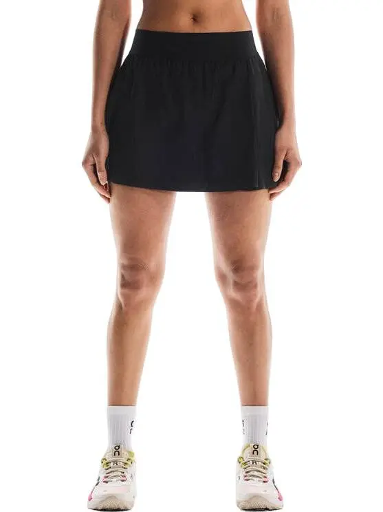 On Court Pleated Skort - Black