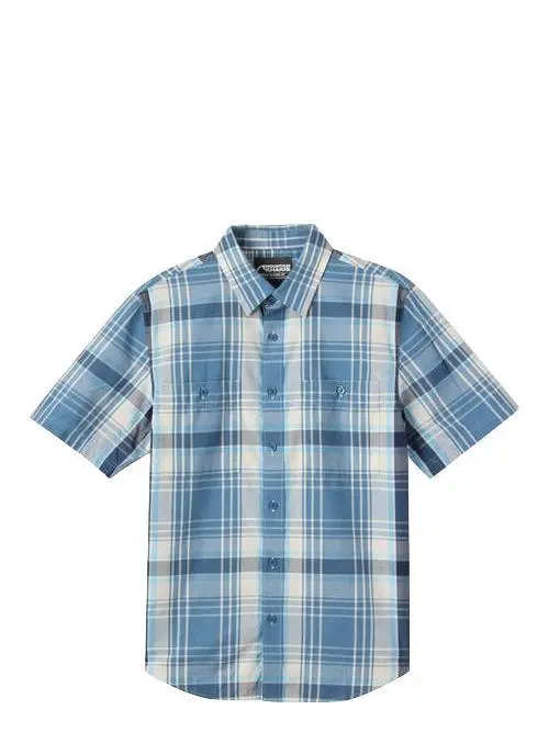 MOUNTAIN KHAKIS Denison Short Sleeve Shirt - Blue Ridge