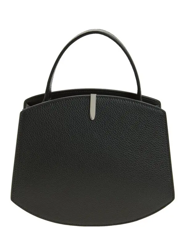 Savette Florence 20 Leather Top Handle Bag - Black