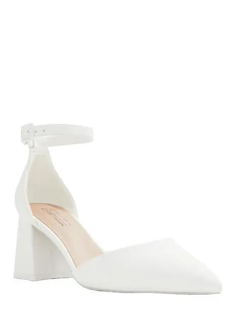 CALL IT SPRING BY ALDO Call It Spring Daliaa Ankle Strap Pumps - White