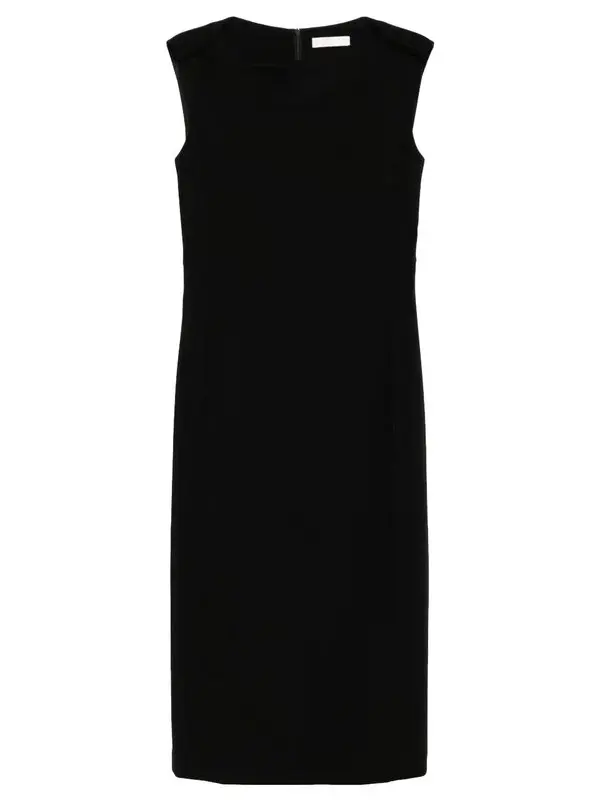 LESS Sleeve Dress - Black