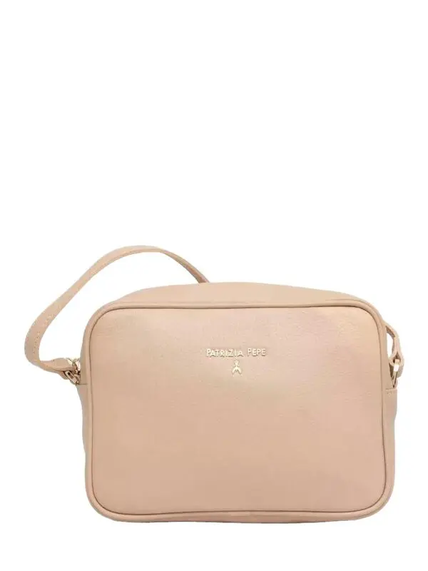 Patrizia Pepe Leather Cross Body Bag - Neutrals