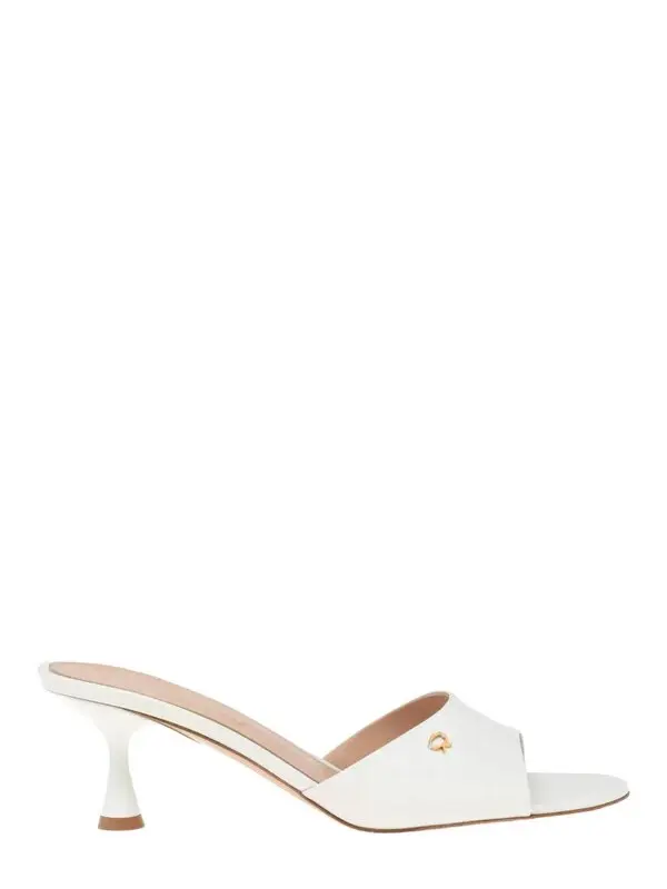 GIANVITO ROSSI 55mm Ascent Mules - White