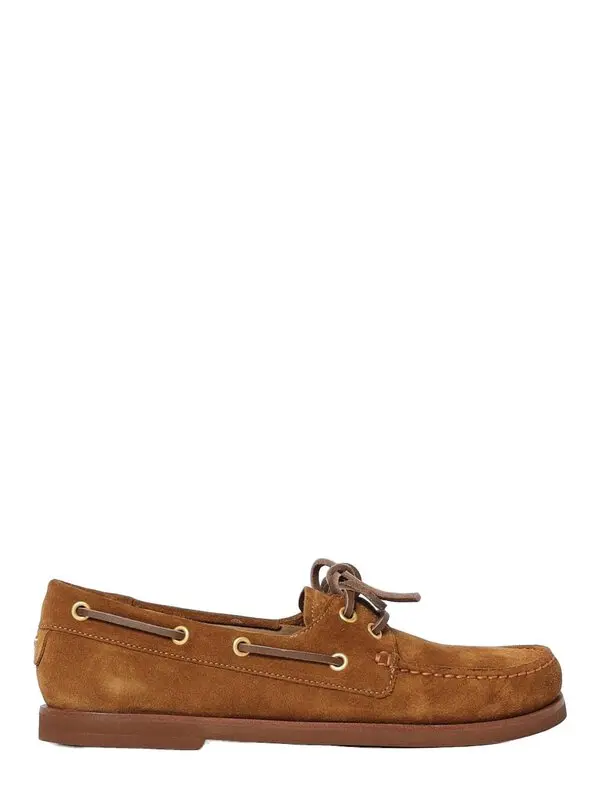 GIANVITO ROSSI Suede Loafer - Brown
