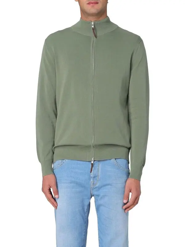 BALLANTYNE Zip-up Sweater - Green