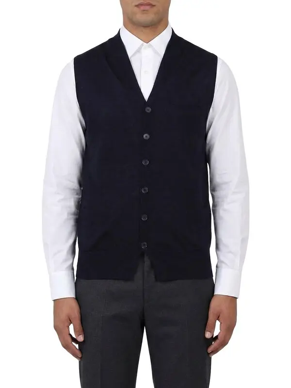 BALLANTYNE Suit Vest - Navy