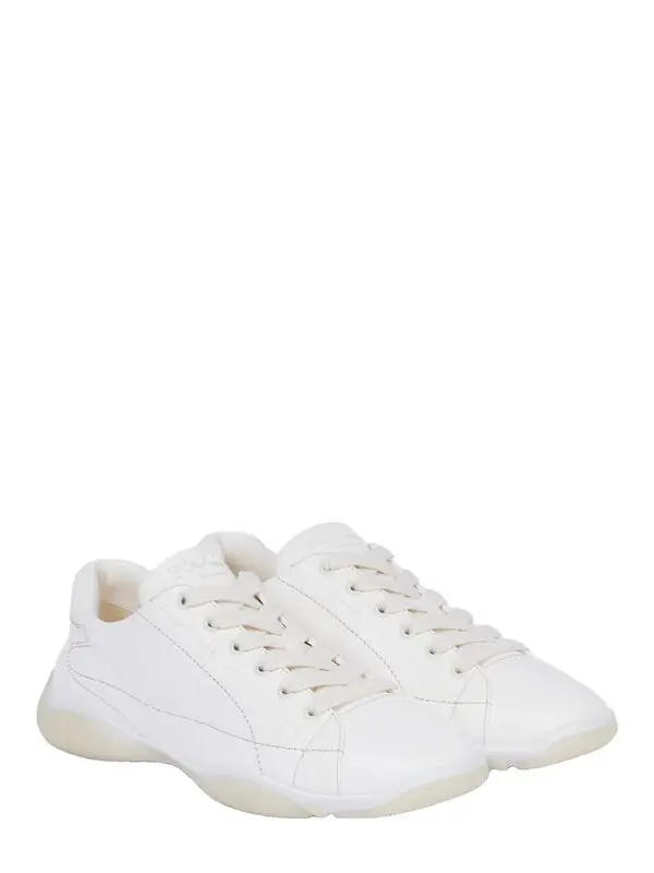 Prada Leather Sneakers - White