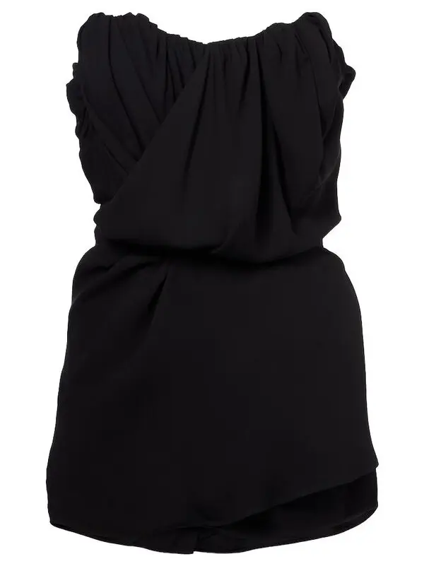 VIVIENNE WESTWOOD Susana Draped Corset Dress - Black