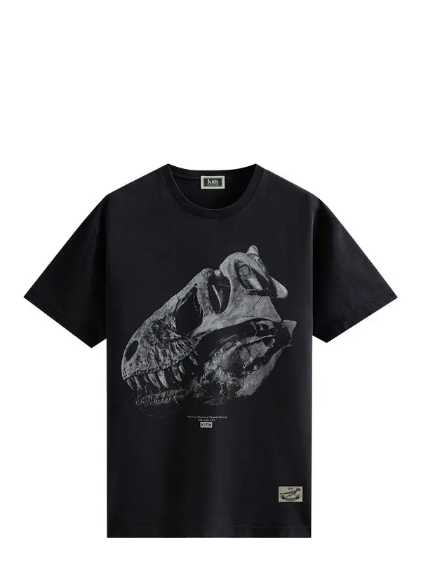 Kith For Amnh T-rex Vintage Tee - Black