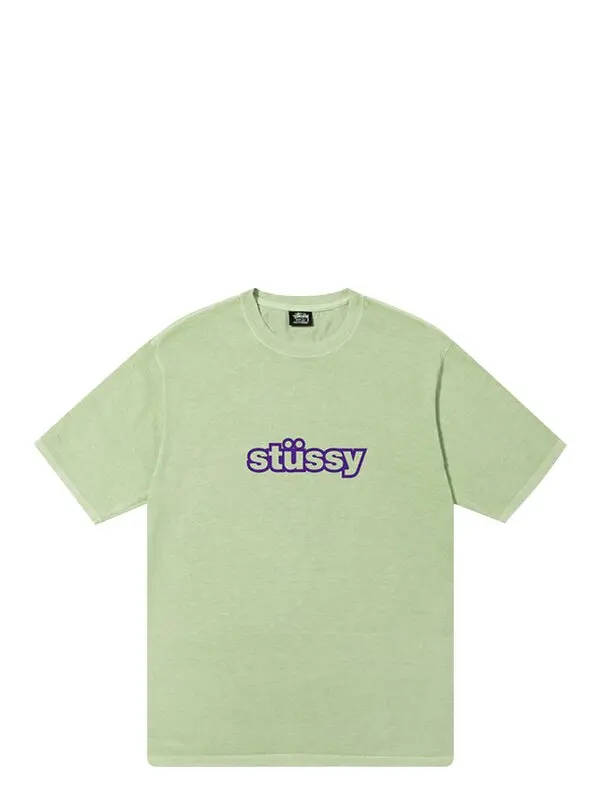 StÜssy Thick Pigment Dyed Tee 'sage - Green