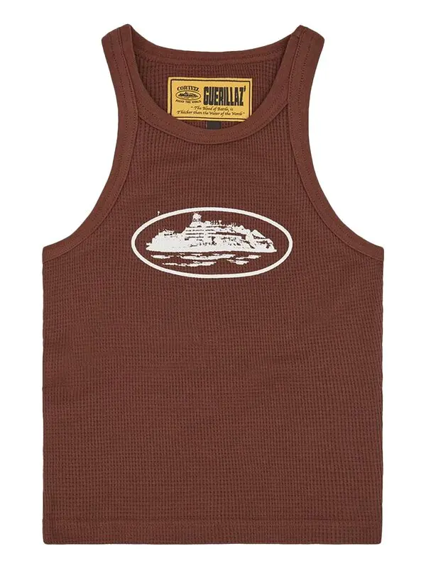 CORTEIZ Alcatraz Tank Top - Brown