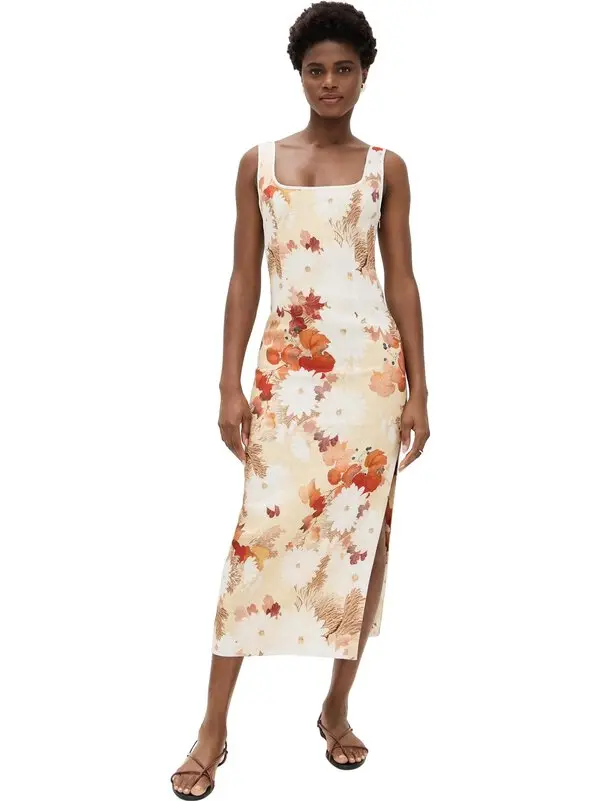 Sir The Label Jessamine Midi Dress - Posy Floral