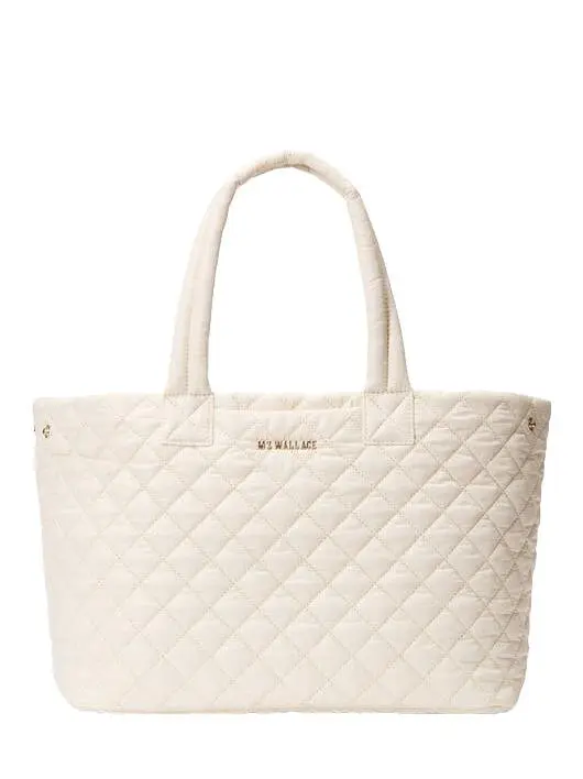 Mz Wallace Medium Metro City Tote - Sandshell