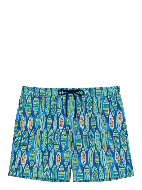 HOM Marbella Beach Boxer - Blue Print