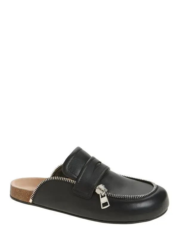 JW Anderson Biker Loafer Mule - Black