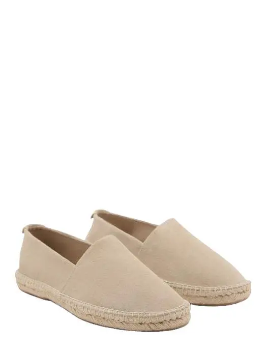 Mango Suede Espadrille - Sand
