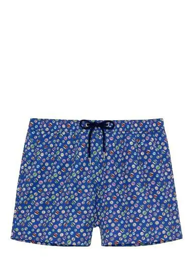 HOM Socoa Beach Boxer - Navy Print