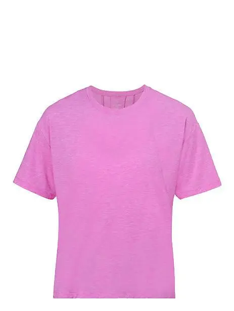 Sweaty Betty Stretch-woven Relaxed Fit T-shirt - Allium Pink