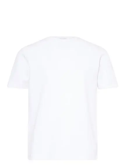 ARNE Everyday Luxe Slim-fit Cotton-blend T-shirt - White