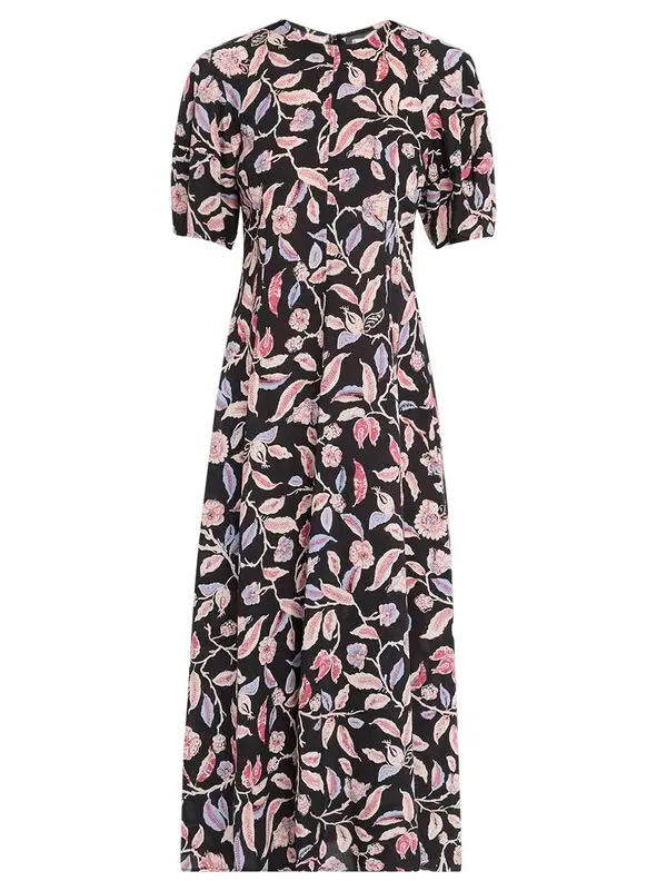 APIECE APART Bettina Floral Maxi Dress - Garden Floral Midnig