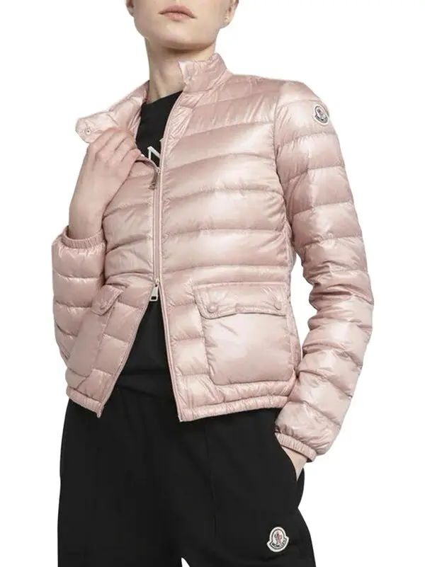 Moncler Lans Short Down Jacket - Pink