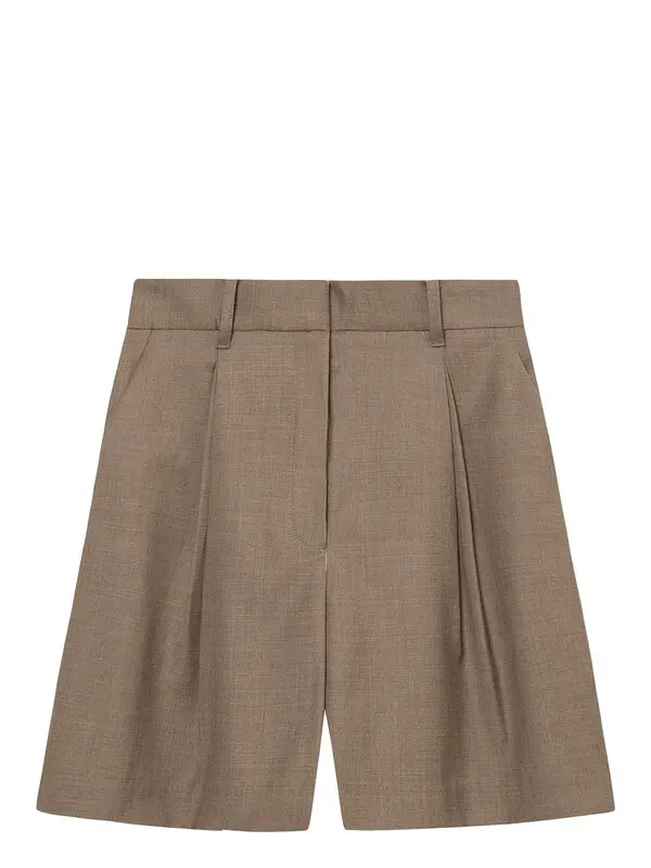 A.emery Astor Tailored Short - Flax Melange