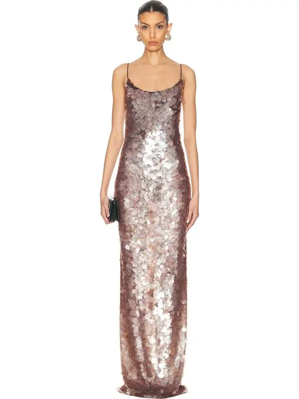 THE NEW ARRIVALS ILKYAZ OZEL Isis Dress - Siren Skin