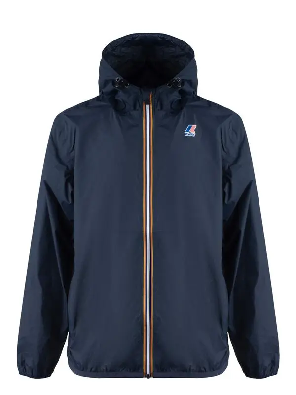 K-WAY Le Vrai 4.0 Claude Waterproof Jacket - Blue