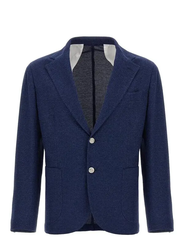 BARBA NAPOLI Dynamic 201' Blazer - Blue