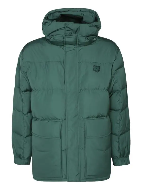 Maison Kitsuné Padded Puffer Jacket - Green
