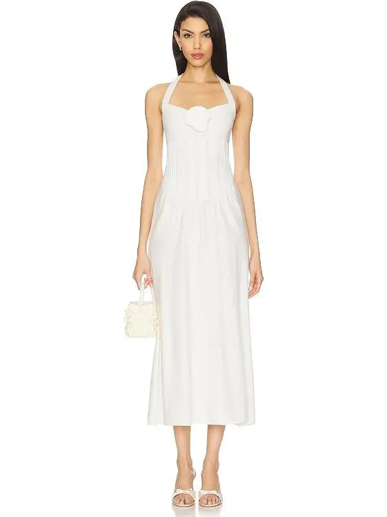 Majorelle Alora Midi Dress - Ivory