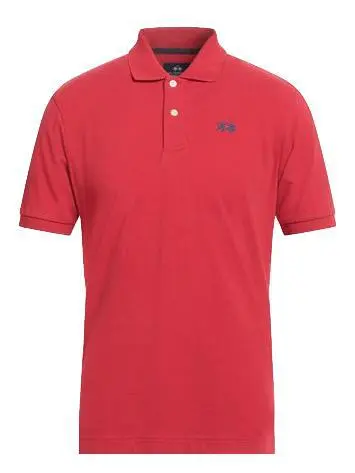 LA MARTINA Polo Shirt Size Cotton - Red