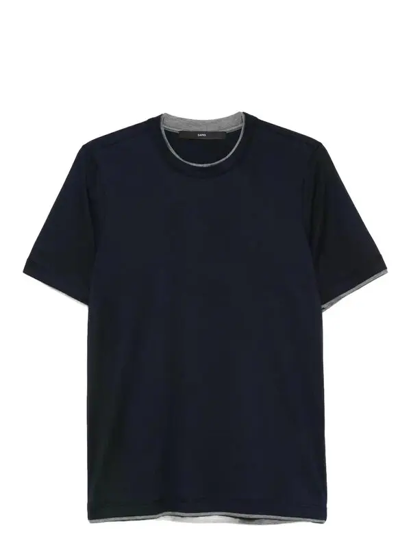 SAPIO Cotton T-shirt - Blue