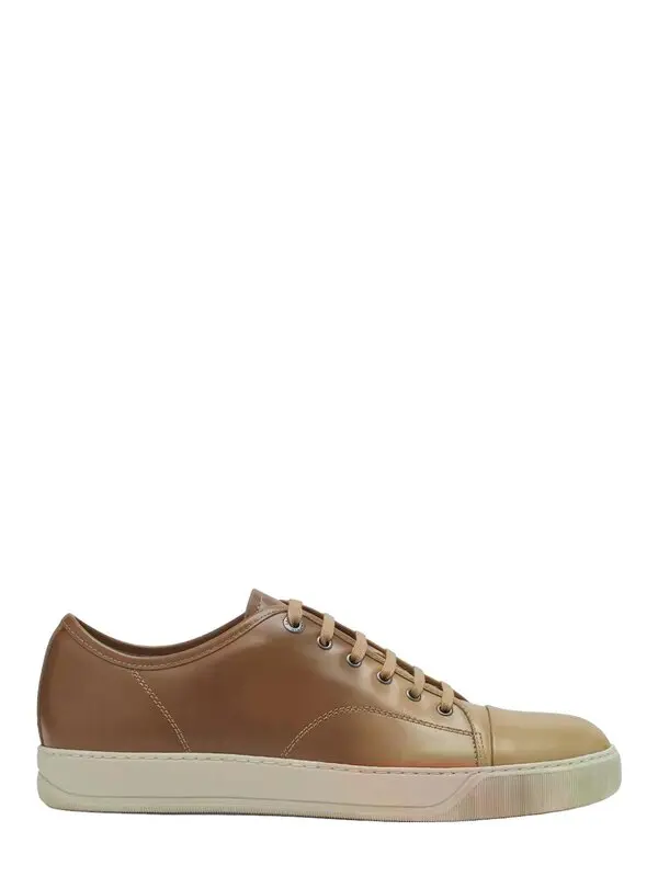 LANVIN Leather Sneakers - Brown