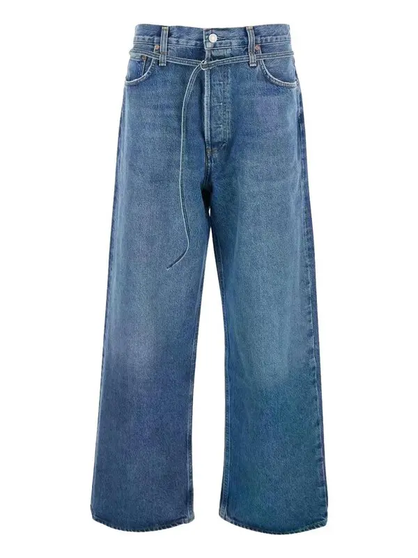AGOLDE Emmi Belted Jeans - Blue