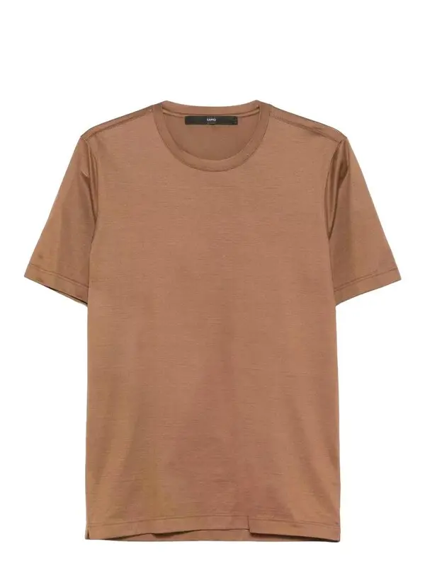 SAPIO Cotton T-shirt - Brown