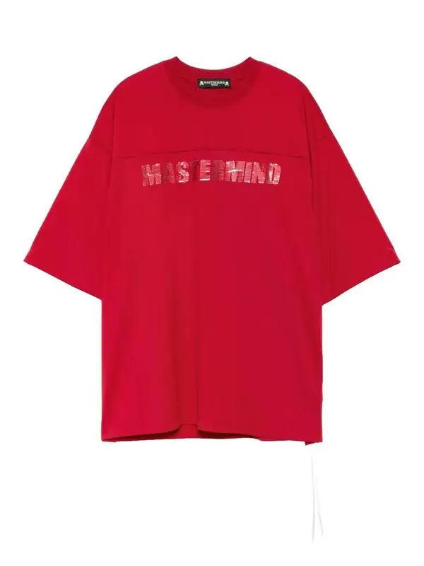 MASTERMIND WORLD Football T-shirt - Red