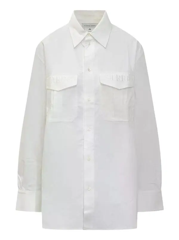 MARINE SERRE Regenerated Shirt - White