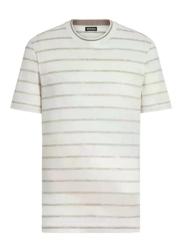 Zegna Linen T-shirt - White