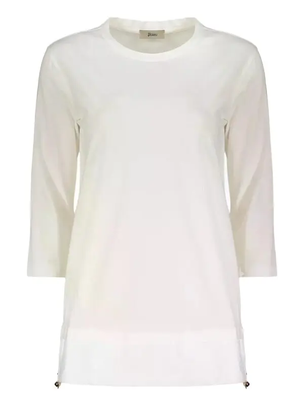 Herno Panelled T-shirt - White