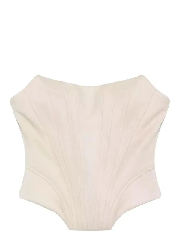 Giuseppe Di Morabito Corset Top - Neutrals