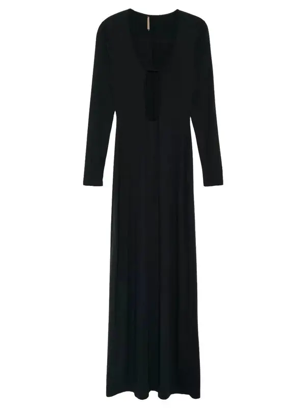 Kiki De Montparnasse Echauffe Open Gown - Black