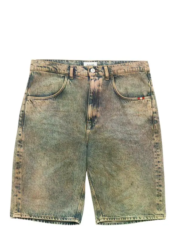AMISH Tommy Denim Shorts - Neutrals