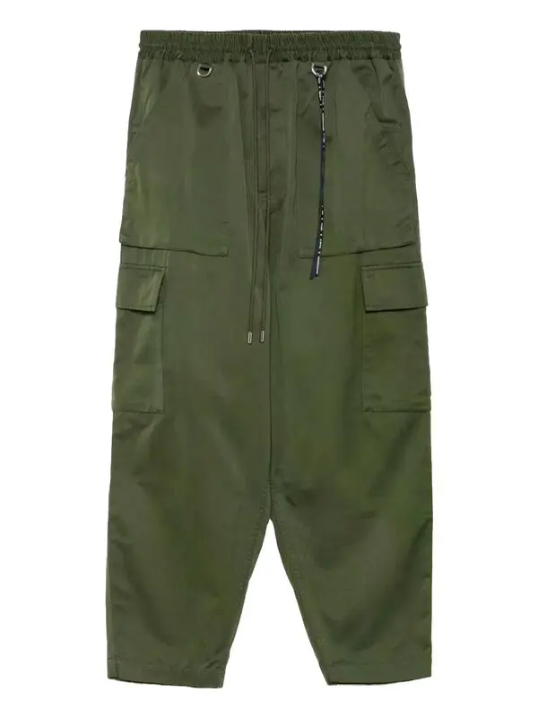MASTERMIND WORLD Cargo Trousers - Green