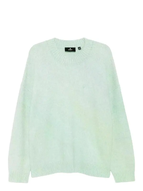 REPRESENT Marled-knit Jumper - Green