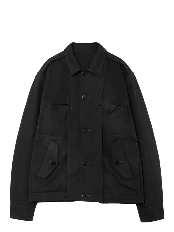 UNDERCOVERISM Cotton-blend Shirt Jacket - Black