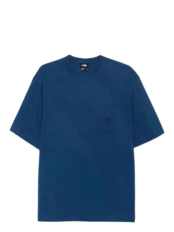 The North Face Logo-embroidered T-shirt - Blue